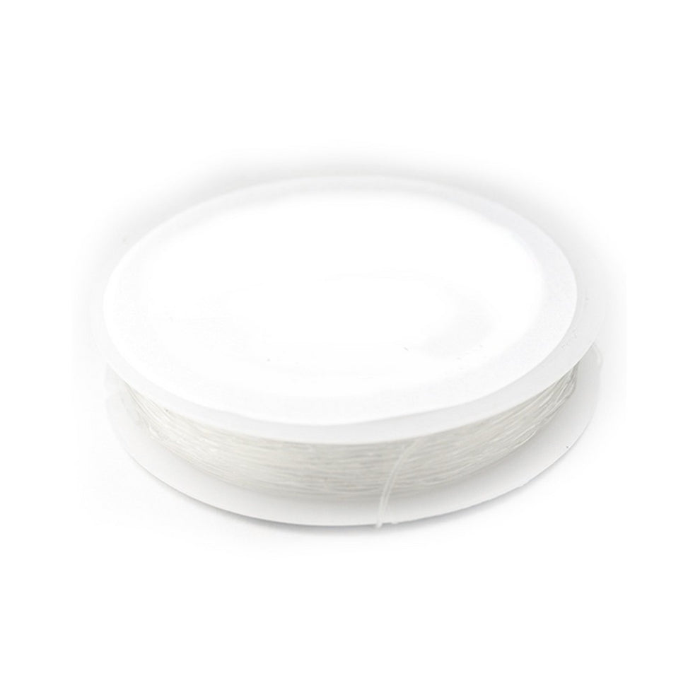 Elastic Stretch Threads Clear 10M Spool 1mm Thick Pack Of 2
